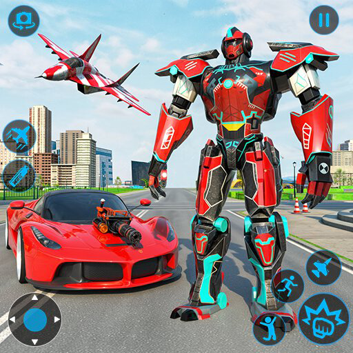 Open World Robot Fighting Game 3D : Car Transform Robot Game - App on ...