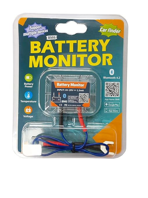 Battery Monitor BM6 Device For Cars Campervans 12V Battery leisure Battery Tester Compatible battery-monitor-bm6-device-for-cars-campervans-12v-battery-leisure-battery-tester-compatible