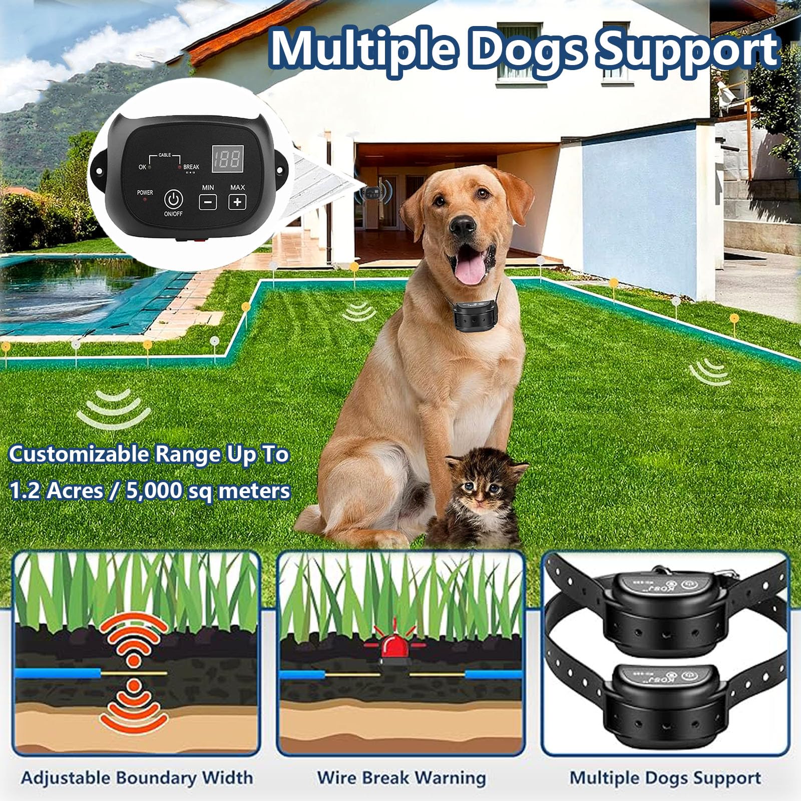 Battery Operated Dog Underground Fence