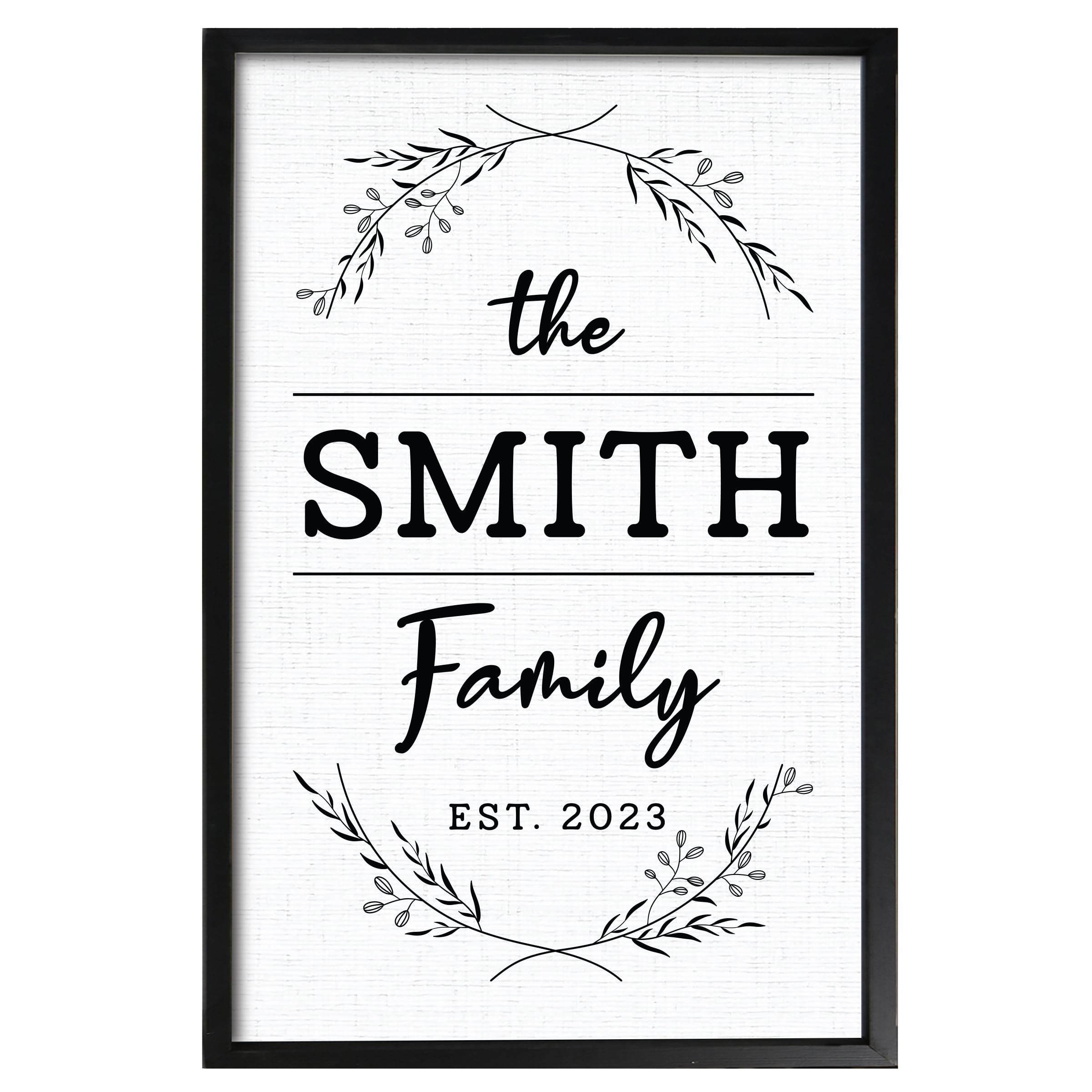 The Smiths Family Sign