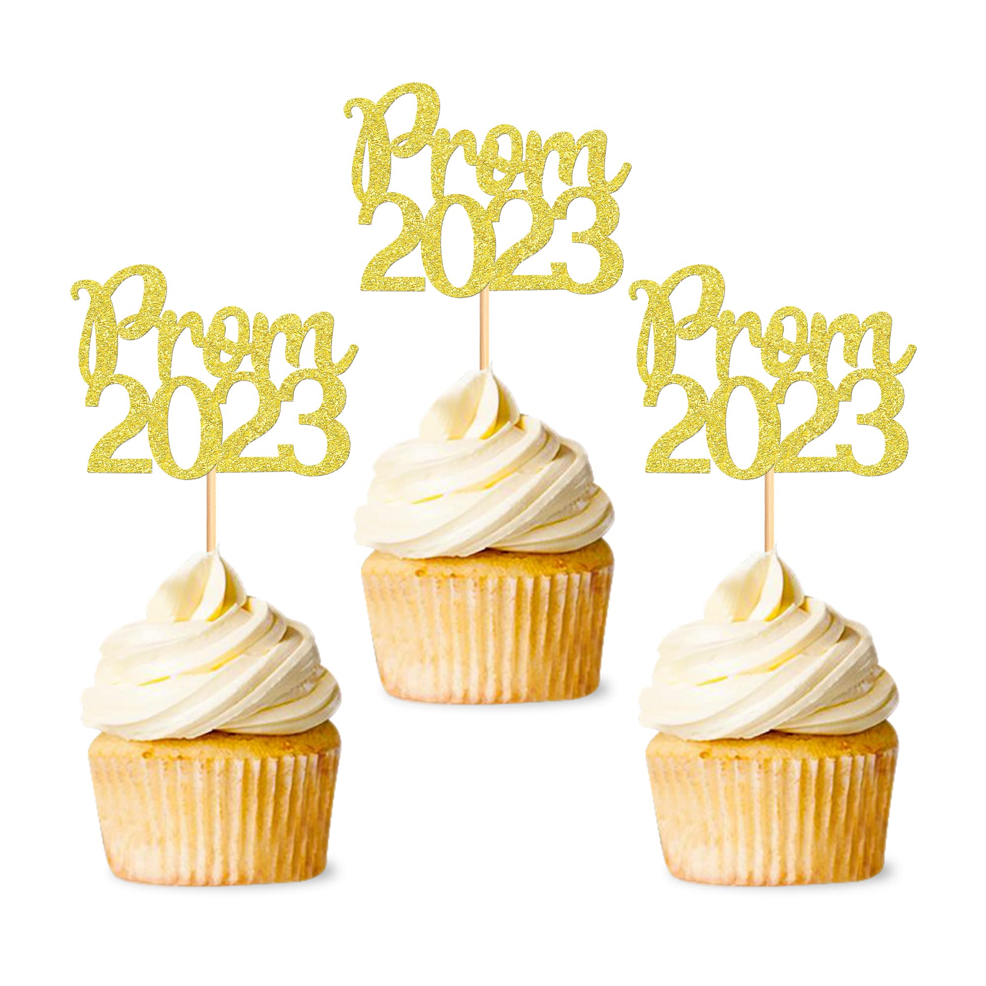 Prom Themed Cupcakes