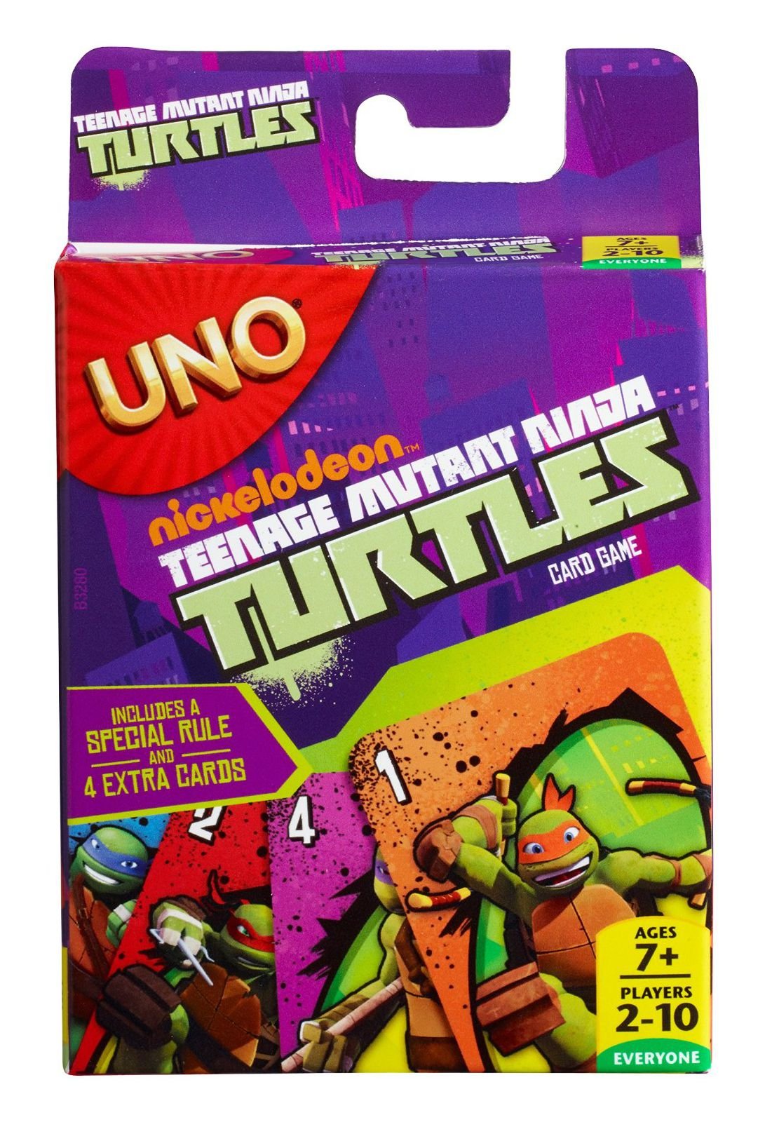 Uno Card Game Tmnt Turtles Edition Amazon Co Uk Toys Games