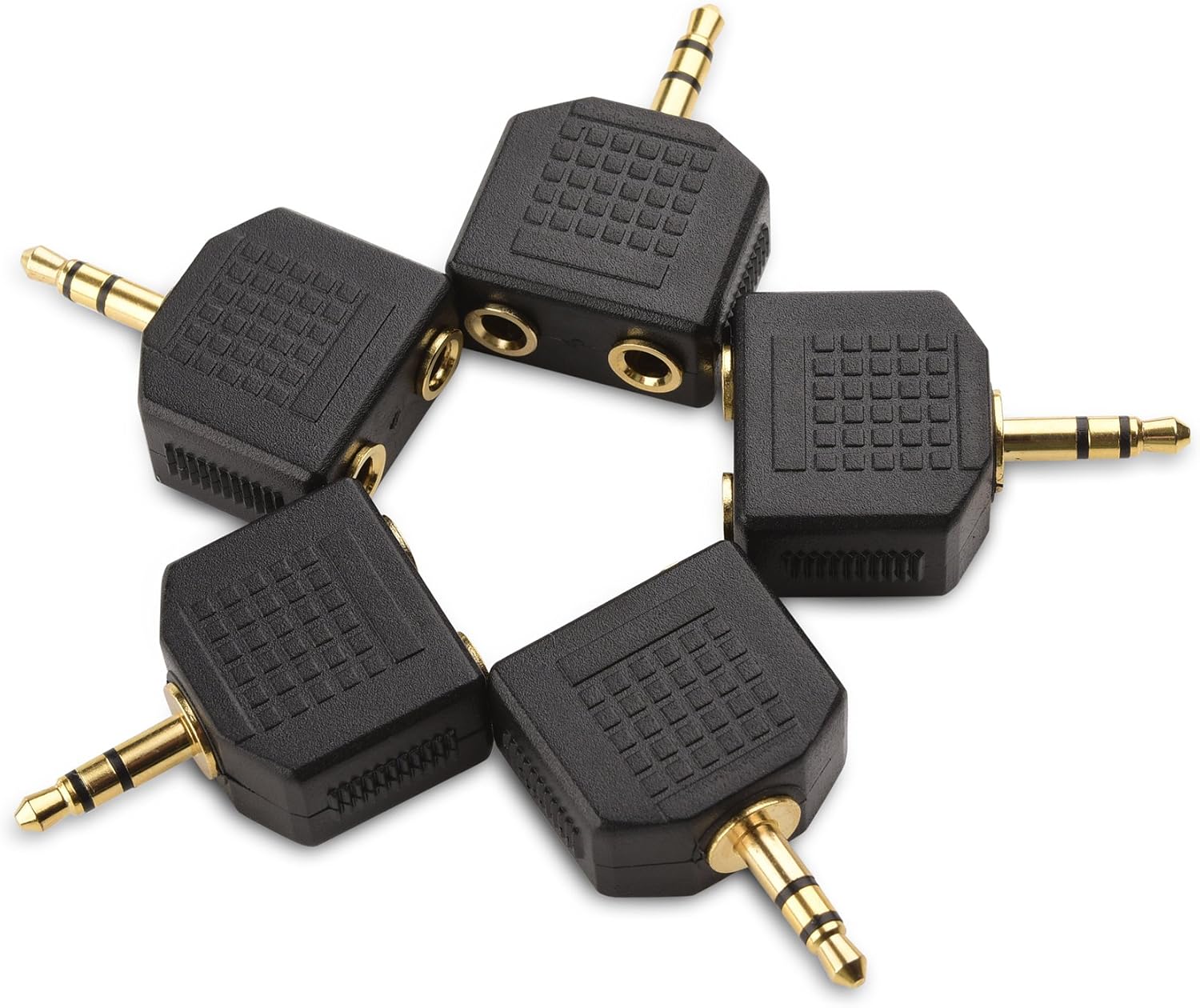 Amazon.com: Cable Matters (5-Pack) 3.5mm Stereo Jack Splitter : Electronics