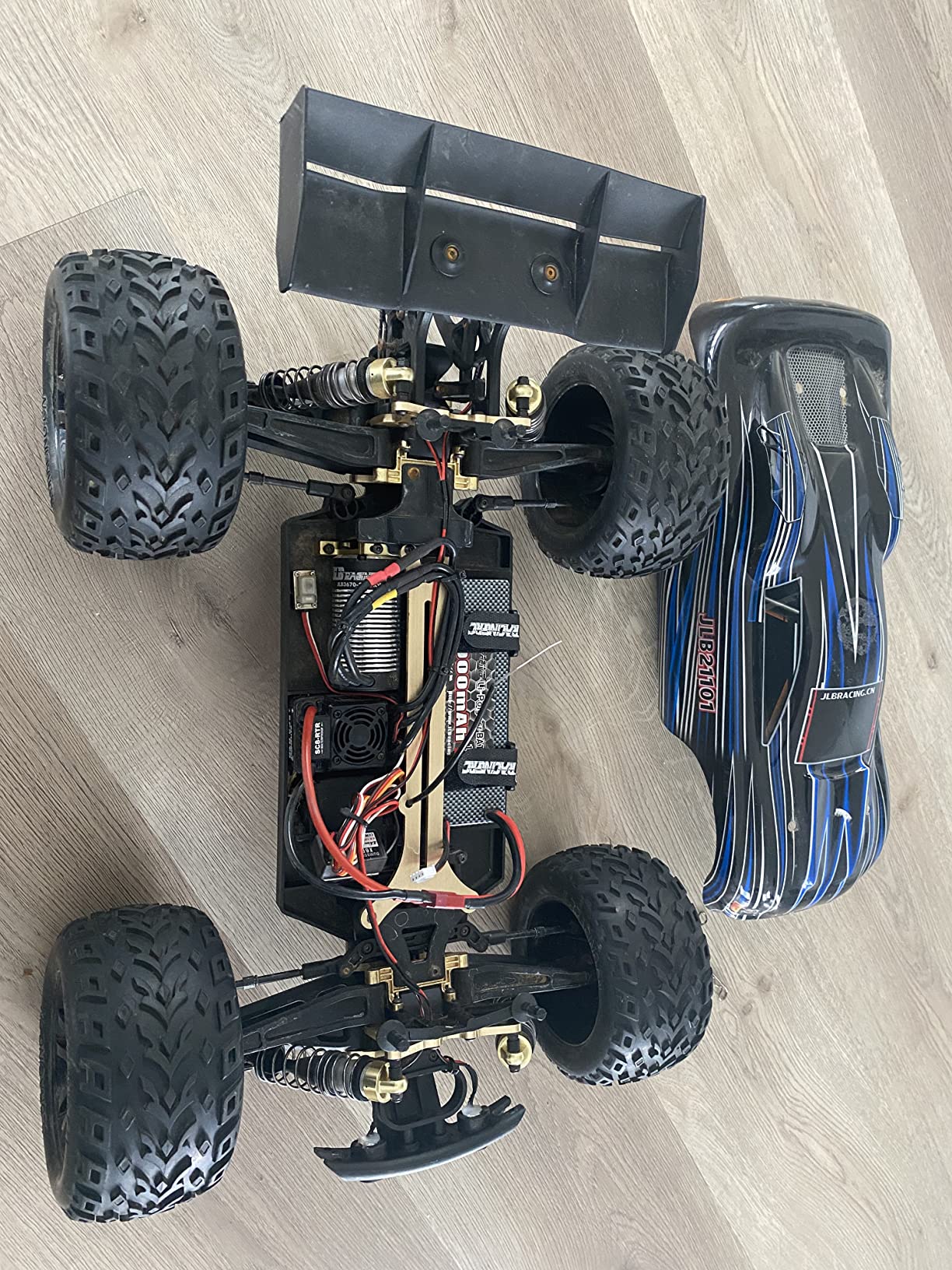 $32/mo - Finance JLB Racing Cheetah 21101 Rc Car, 1/10 4WD Remote ...