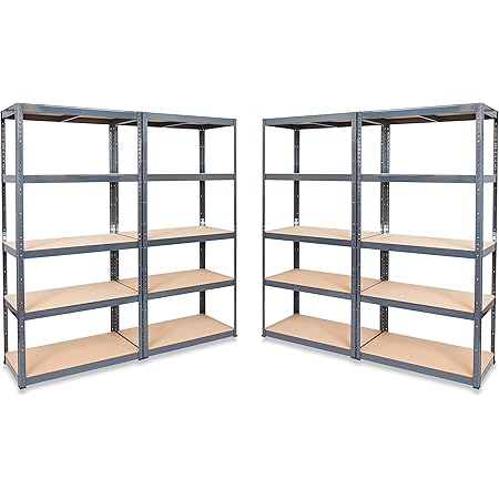 Pack of 3 STORALEX® 45cm Deep Garage Shelving Racking Units – UK’s ...