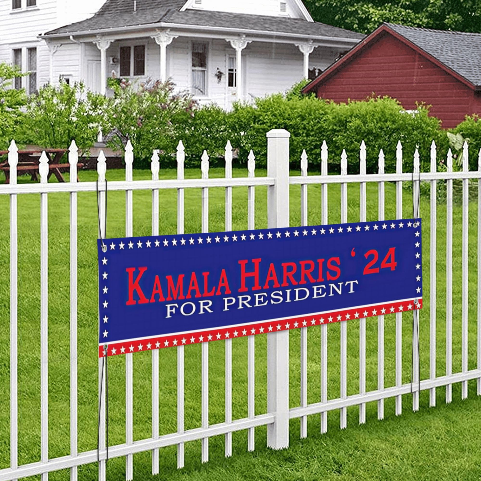 Amazon.com : Kamala Harris 2024 Banner, Kamala Harris For President ...