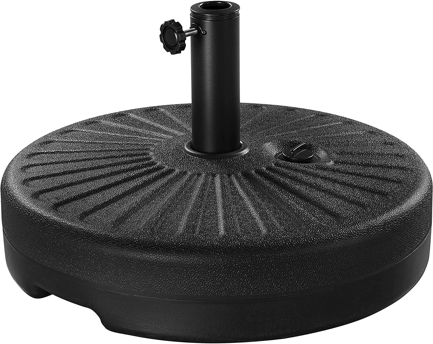 Amazon.de: osoltus Sonnenschirmständer für Sonnenschirm 38/48mm 28kg befüllbar 56cm rund