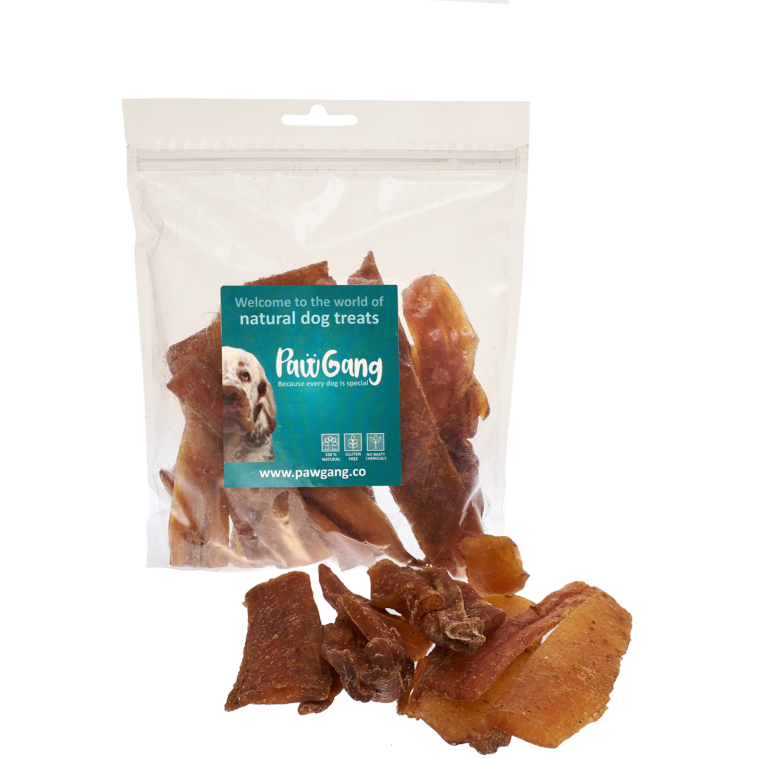 PawGang - Beef Tendon Paddywack 250g - 100% Natural EU Sourced Treats ...