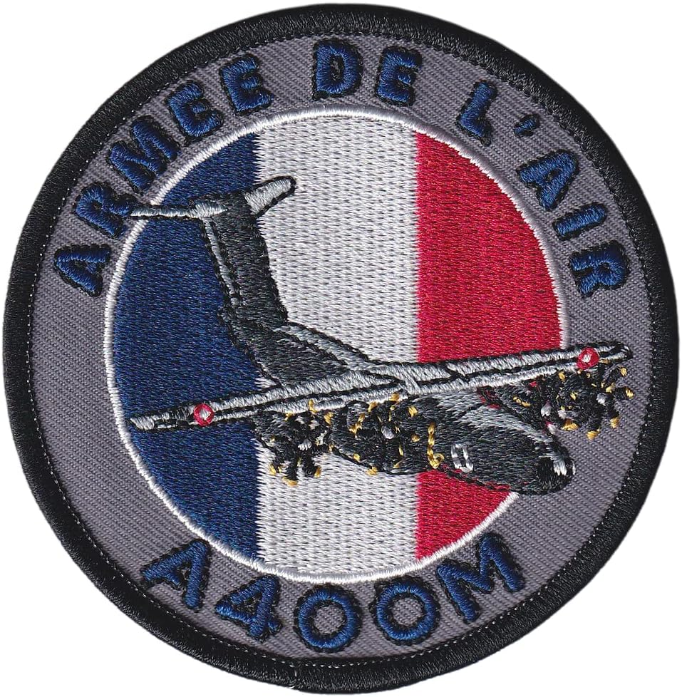 D610 - Ecusson Patch Brodé Thermocollant - Diamètre 8 cm - Aviation ...