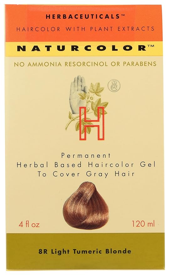 Amazon.com : naturcolor Haircolor Hair Dye - Light Turmeric Blonde, 4 ...