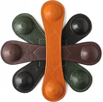 Amazon.com: KINIVA Leather Weighted Bookmarks Book Weight Page Holder ...