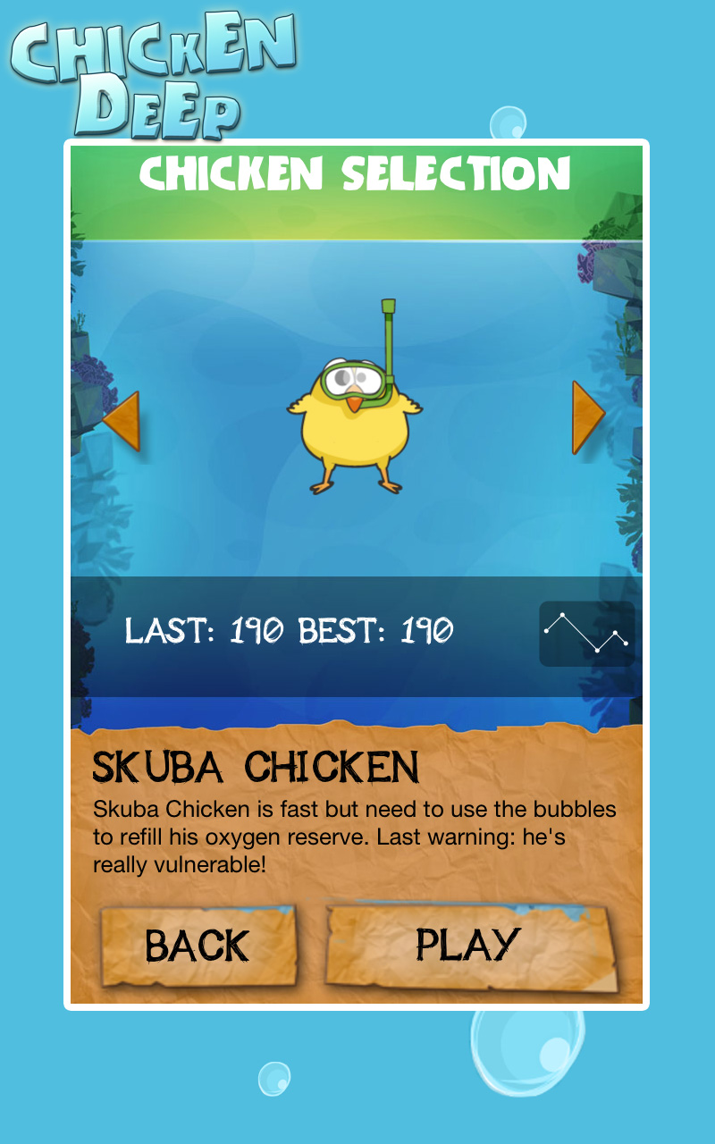 Chicken Deep: The diving chicken - App on Amazon Appstore