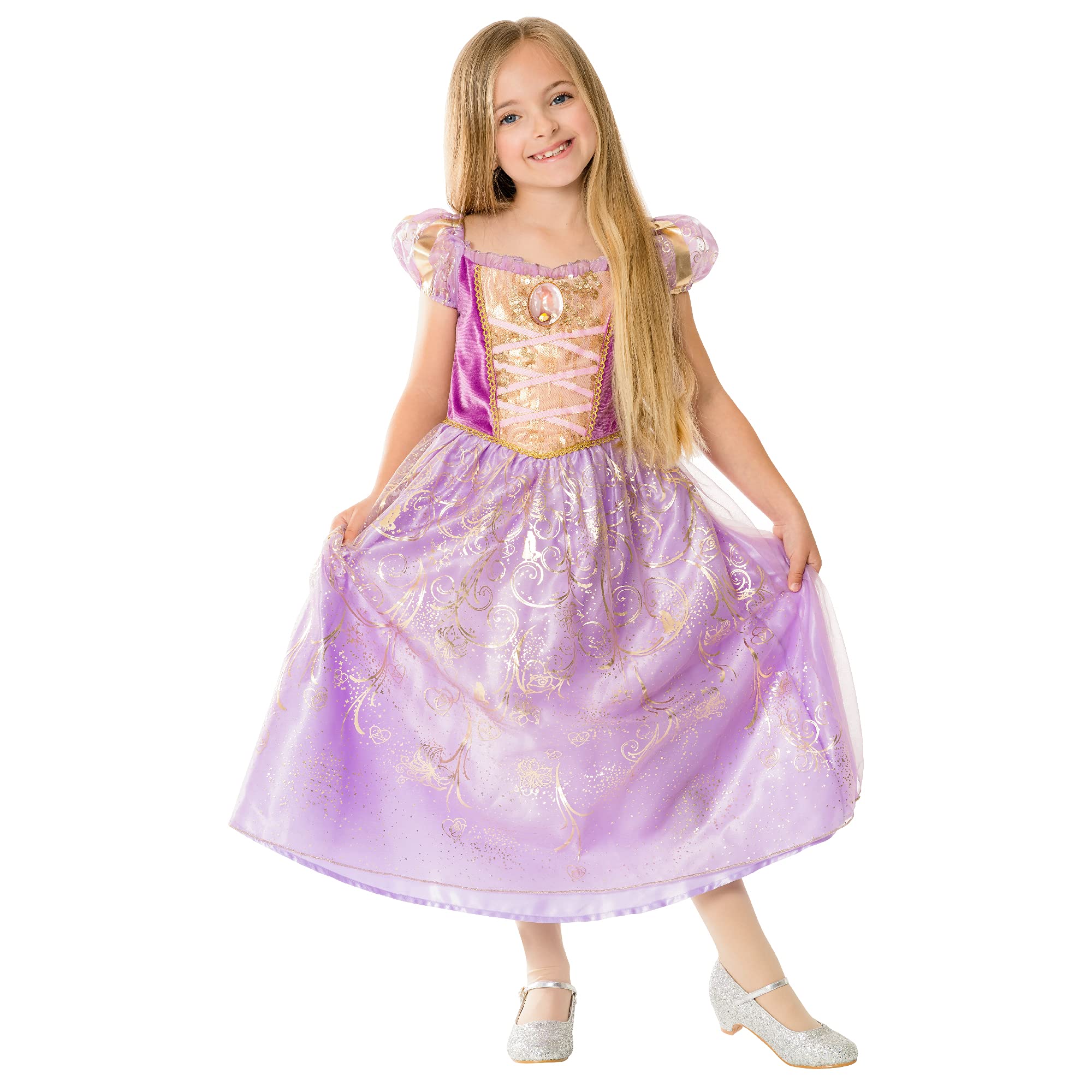 Buy Rubie's Girl's Rubies Official Disney Ultimate Princess Deluxe ...