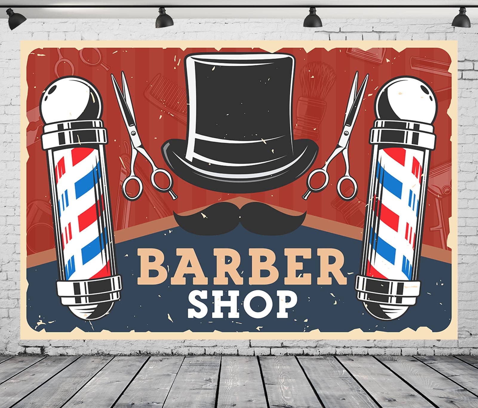 Vintage Barber Shop Sign