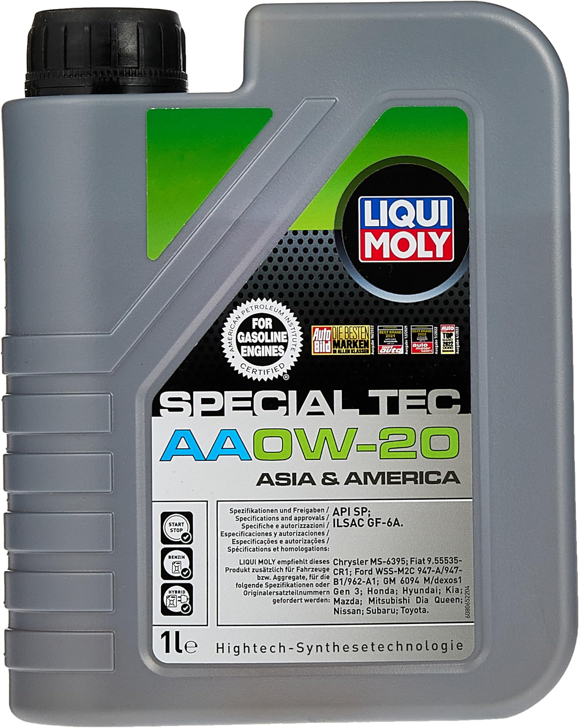 Liqui Moly 0W-20 Special Tec Aa Engine Oil 1 Liter: Buy Online at Best ...