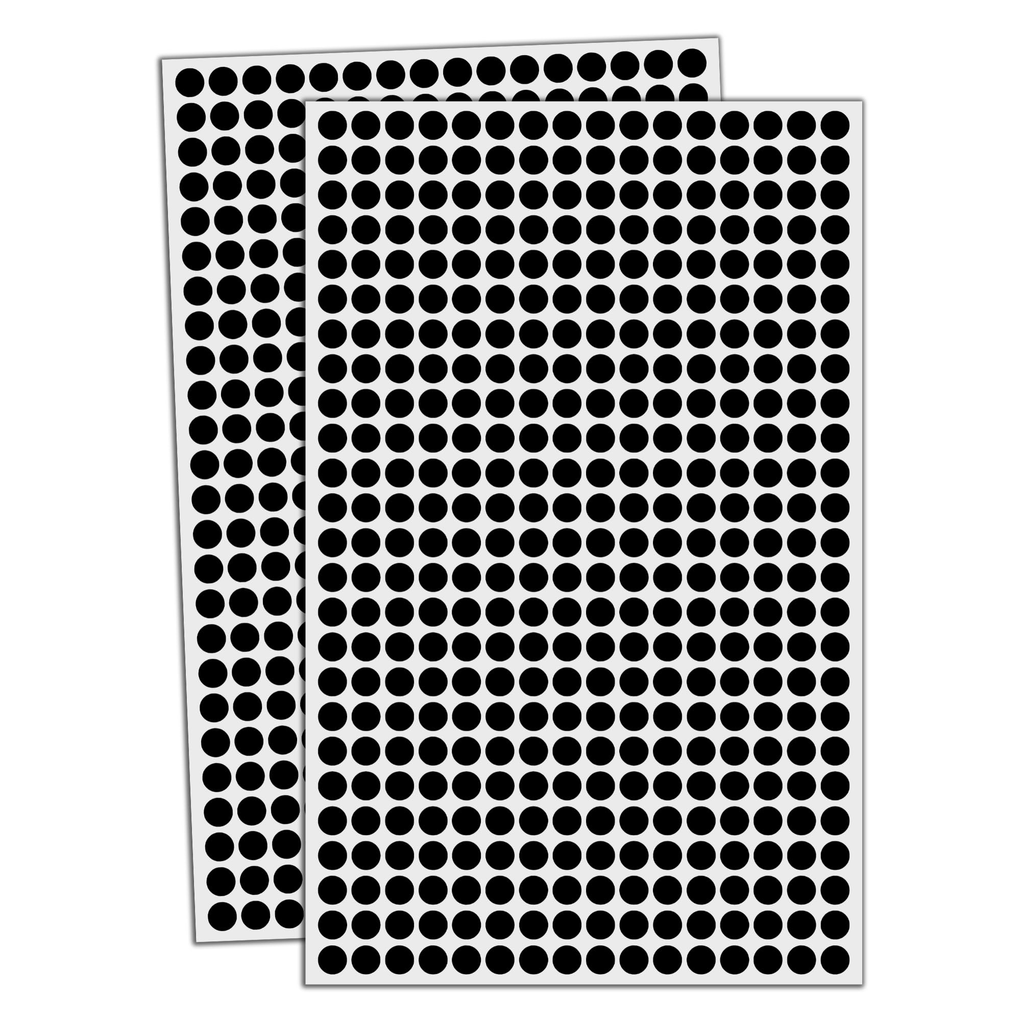 Amazon.com: 6000 Pack - 1/4" Small Dot Stickers Round Circle Labels ...