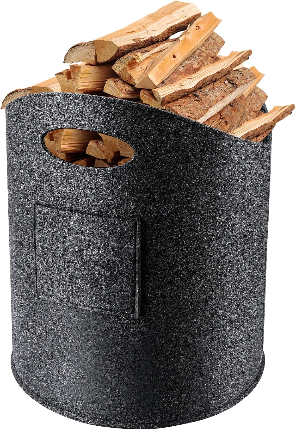 Filztasche Holzkorb für Kaminholz, Kaminholzkorb Korb Filzkorb ...