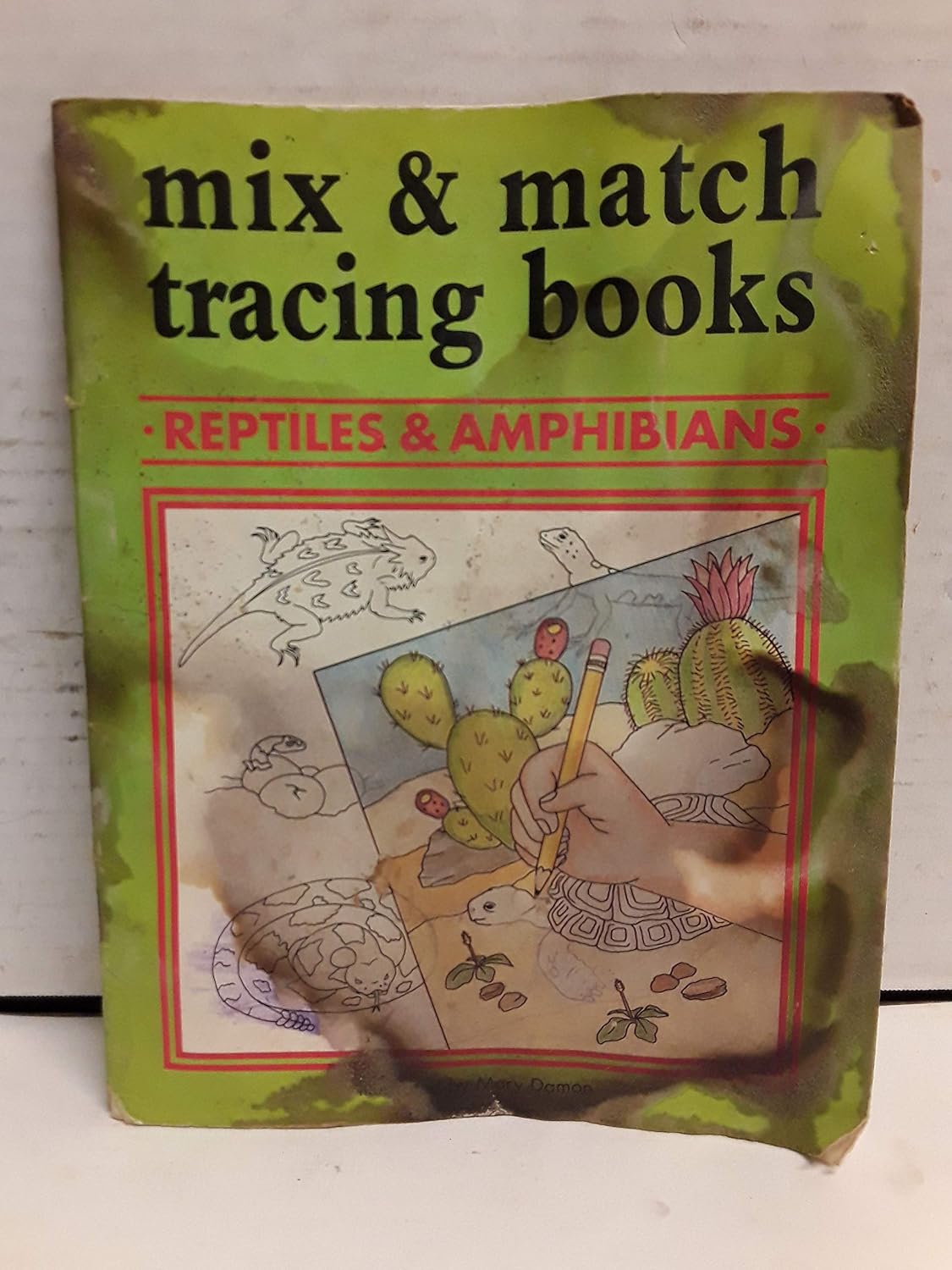 Mix/match:reptiles (Mix & Match Tracing Books): Damon, Mary ...