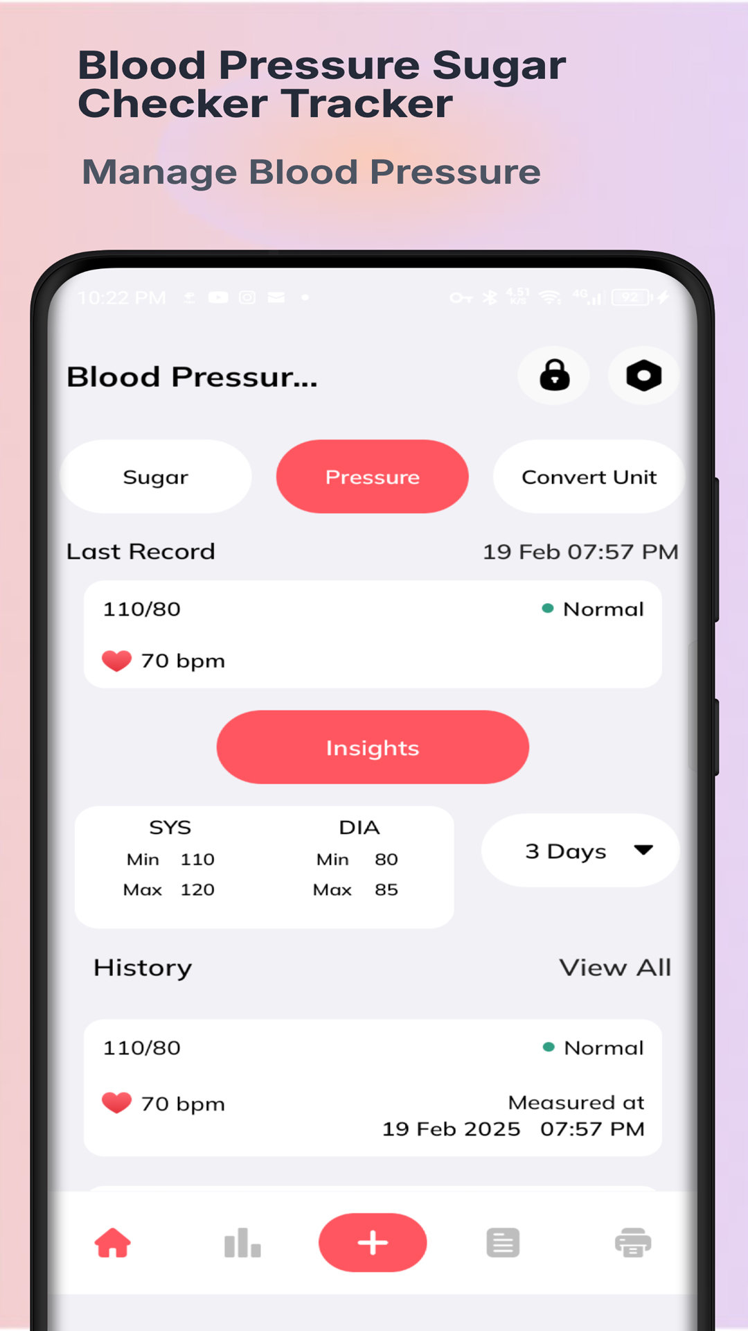 Blood Pressure Sugar Checker Tracker Pro - App on Amazon Appstore