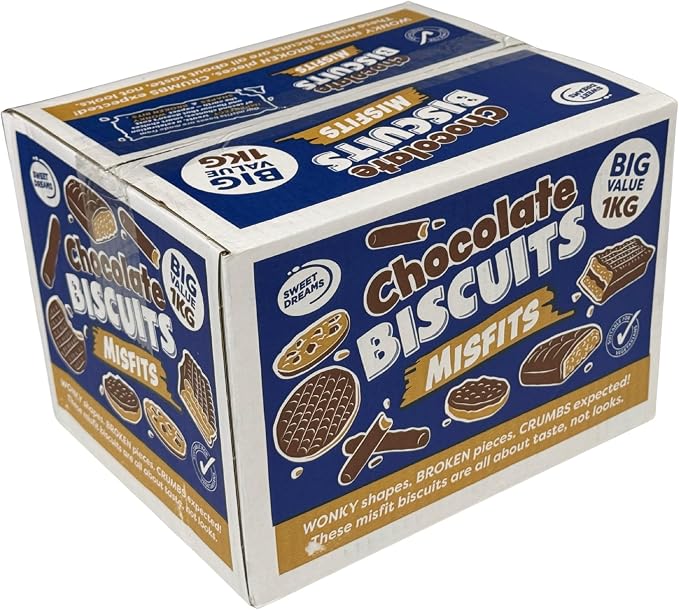 Broken Chocolate Biscuits Assortment 1 KG, Mega Assorted Biscuits Gift ...