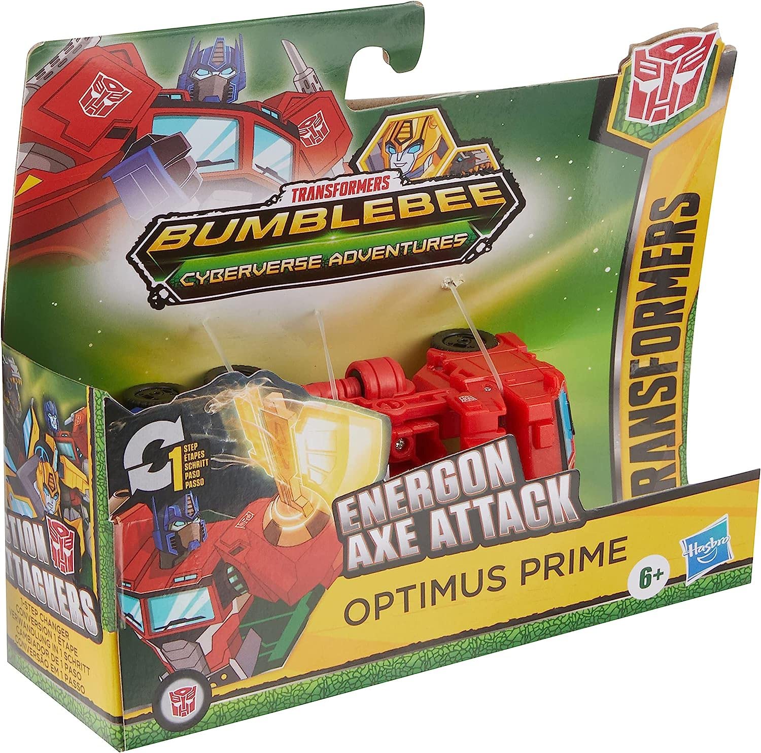 Prime Axe Attack Energon Igniters One Step Transformable Cyberverse ...