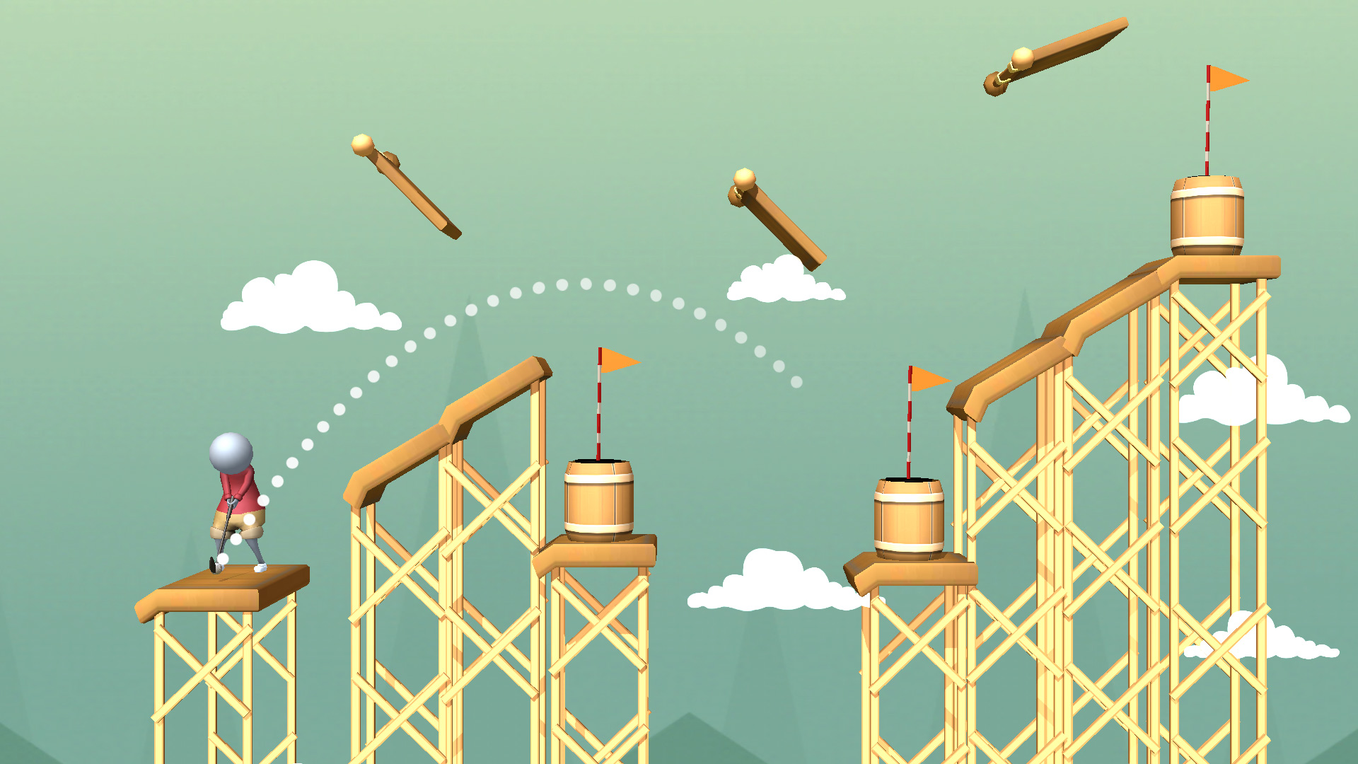 Trick Shot Golf - Fun Free 2D Physics Game - App on Amazon Appstore