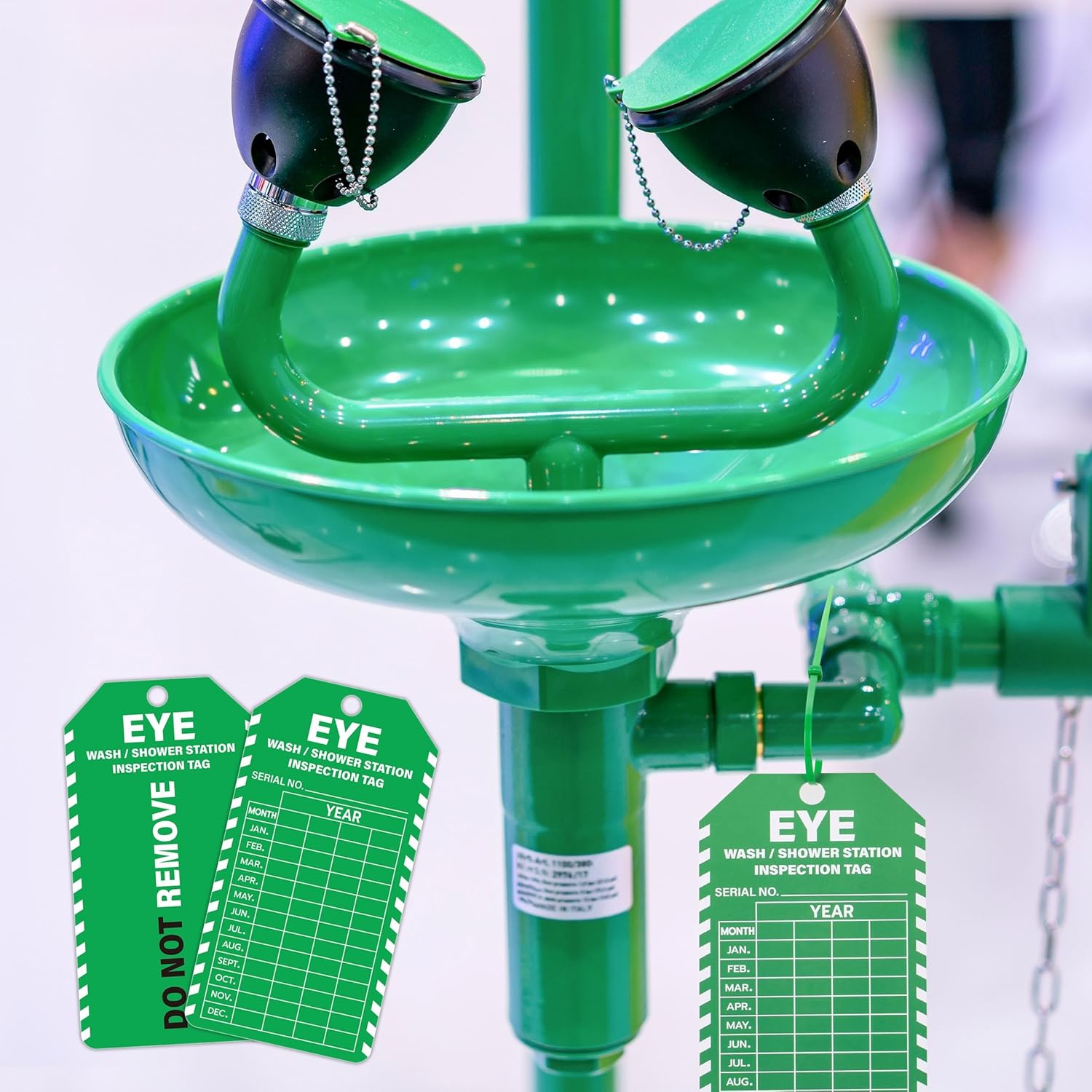 90Sets Eye Wash Station Inspection Tags with Botswana | Ubuy