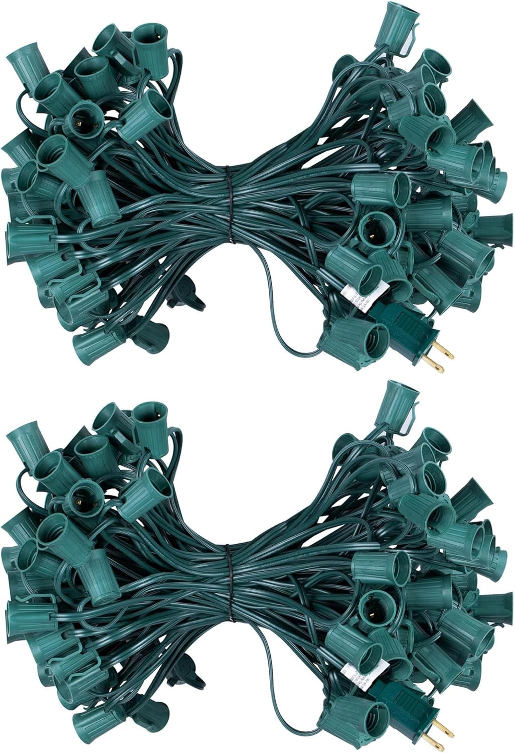 Amazon.com: TechSense C9 Light Strand Set 200 FT for E17 Socket-12 ...