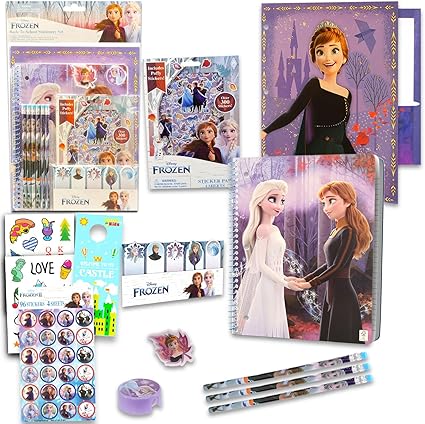 Amazon.com : Disney Frozen All You Need for School Stationery Gifts Set ...