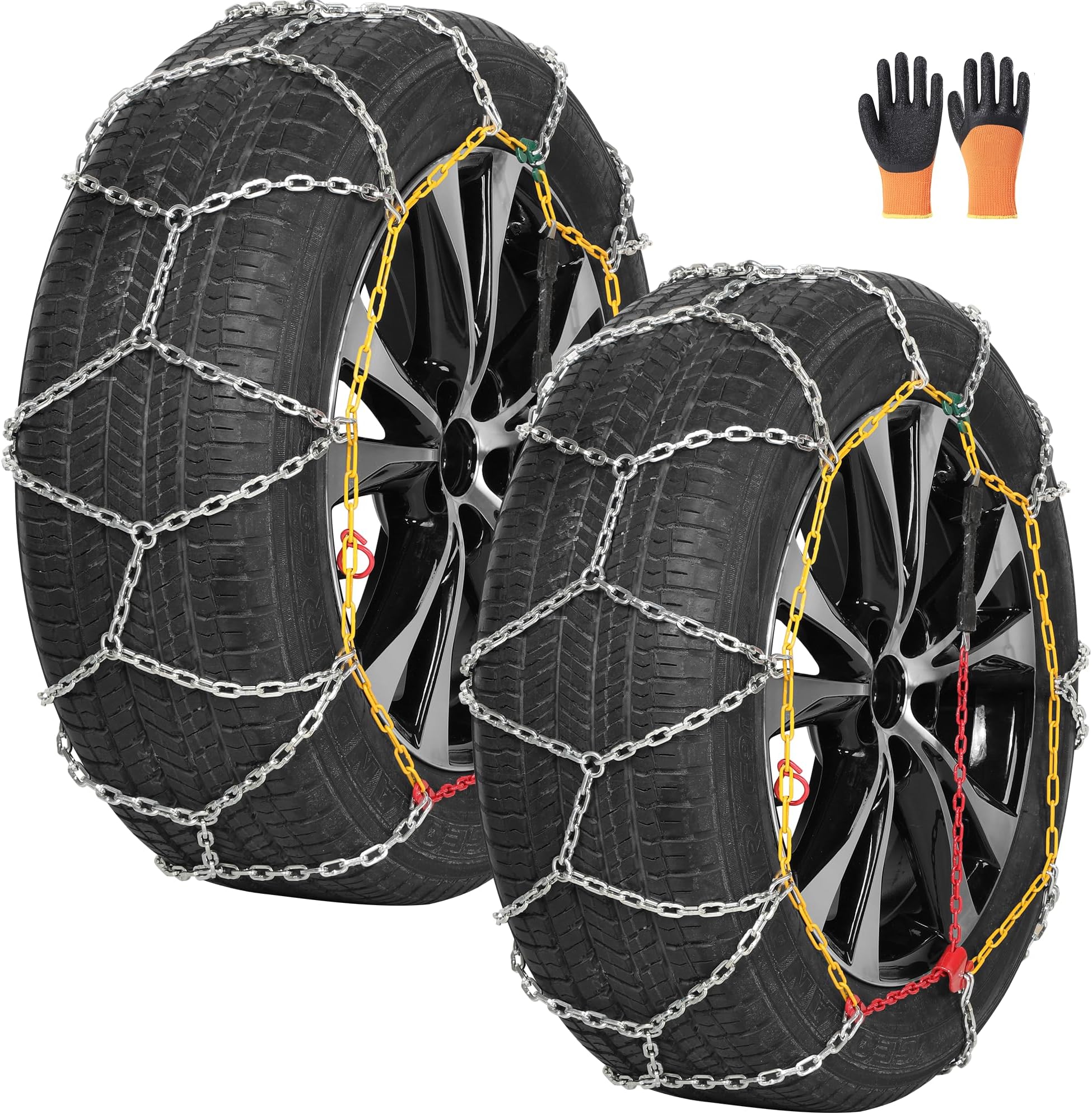 Amazon.com: Snow-Chains Auto Fixing 1 Min Quick Installation Tire ...