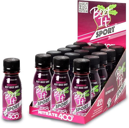 Amazon.com: BEET IT Sport Pro-Elite Shot, 15 Shots, 400mg Dietary Beet ...