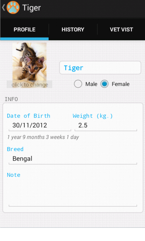 Pet Health Record - App on Amazon Appstore