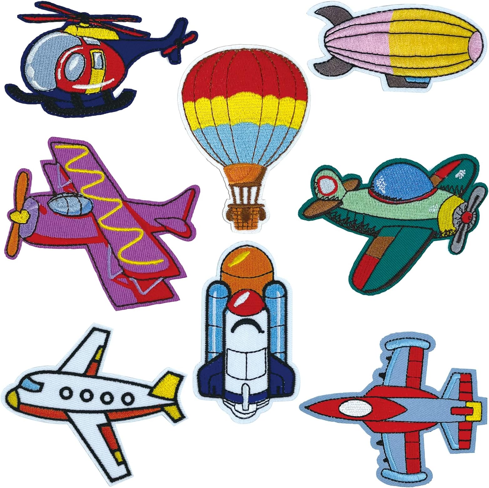 Amazon.com: PatchMommy Airplane Patch Plane, Iron On/Sew On - Appliques ...