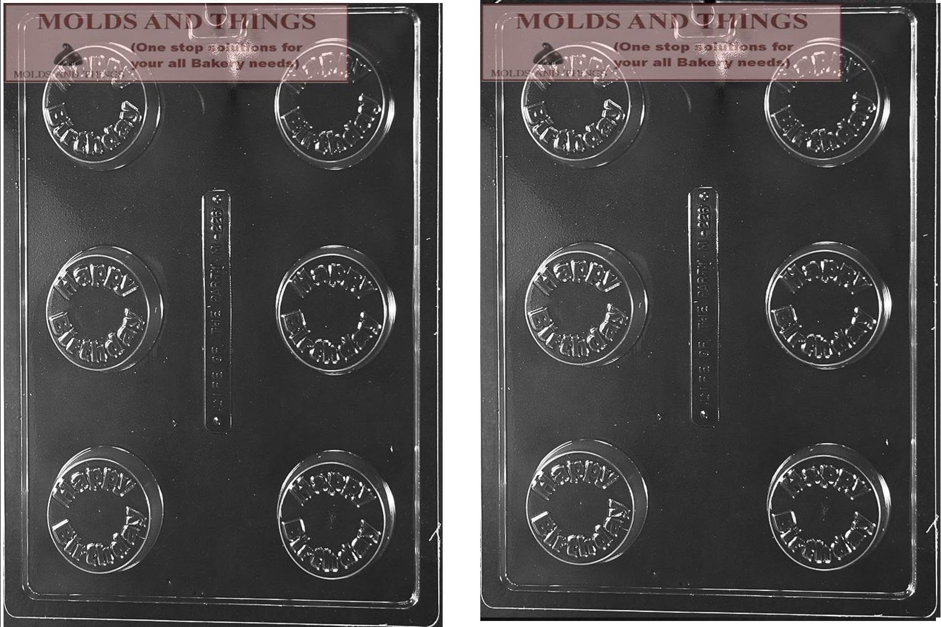 Amazon.com: 30th Lolly Chocolate candy mold Happy 30th Birthday ...