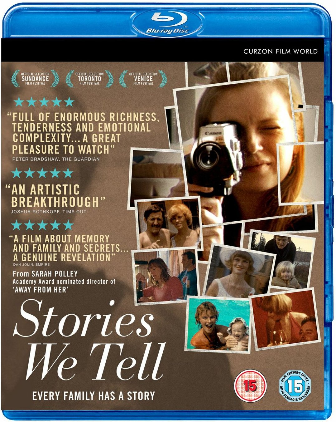 Amazon.com: Stories We Tell [Blu-ray] : Sarah Polley, Pixie Bigelow ...