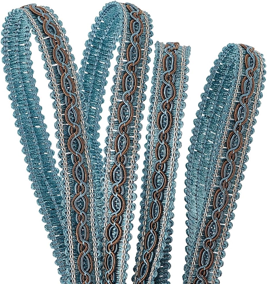 Amazon.com: PH PandaHall 34yards Gimp Braid Trim, 16 Colors Braided ...