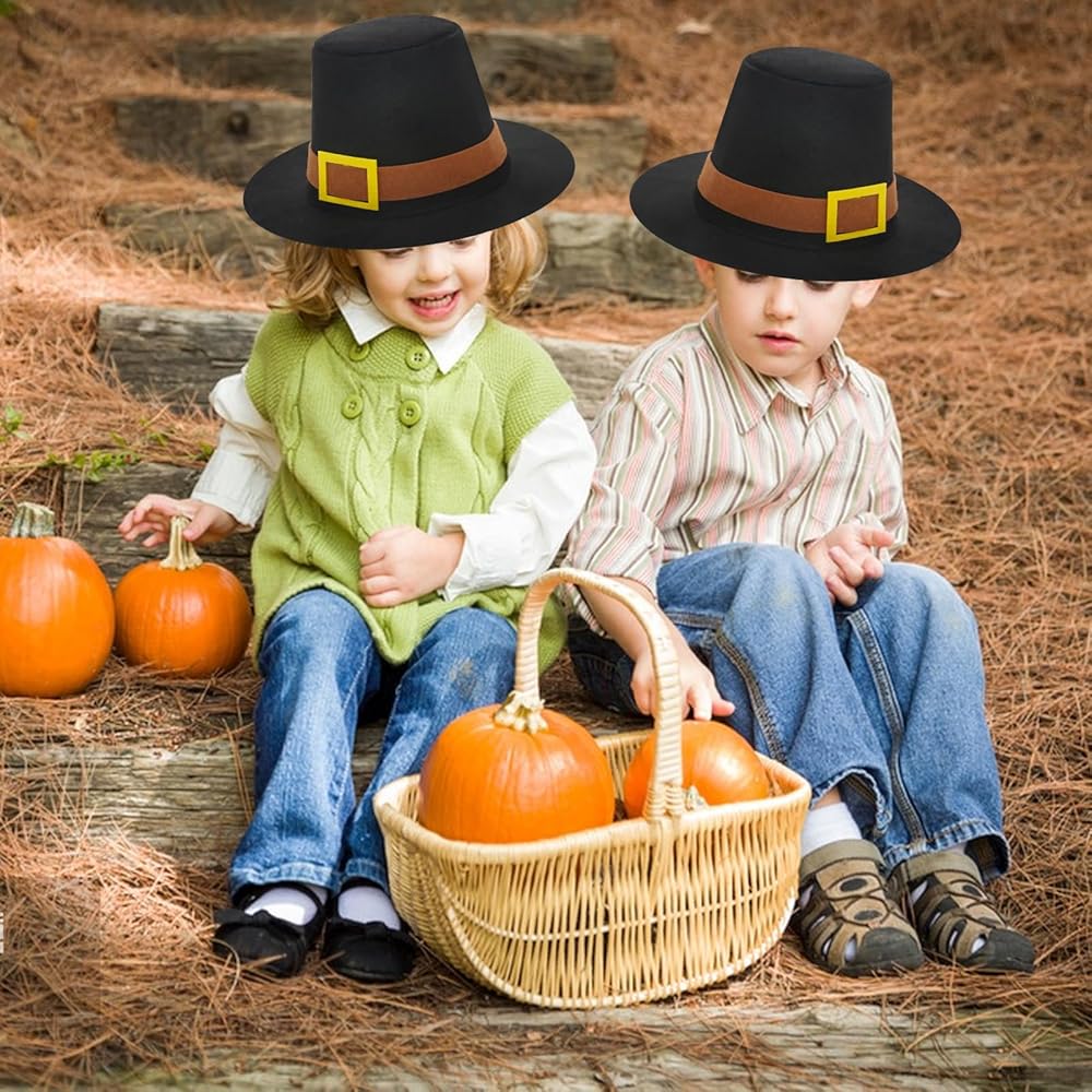 Cute Thanksgiving Pilgrim Hats