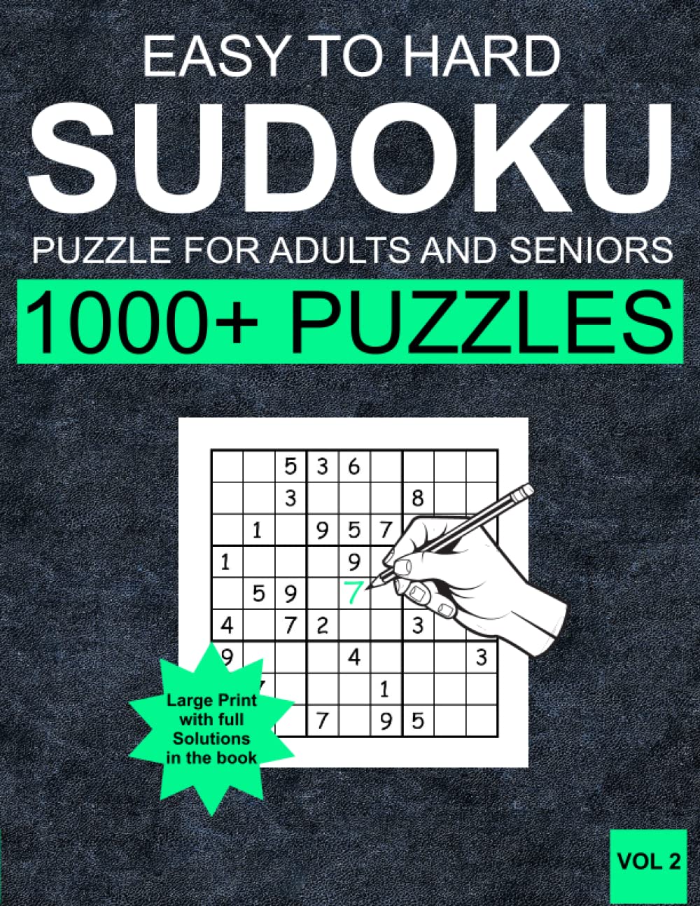 1000+ Sudoku Puzzles for Adults VOL 2: Sudoku Puzzles for Adults with ...