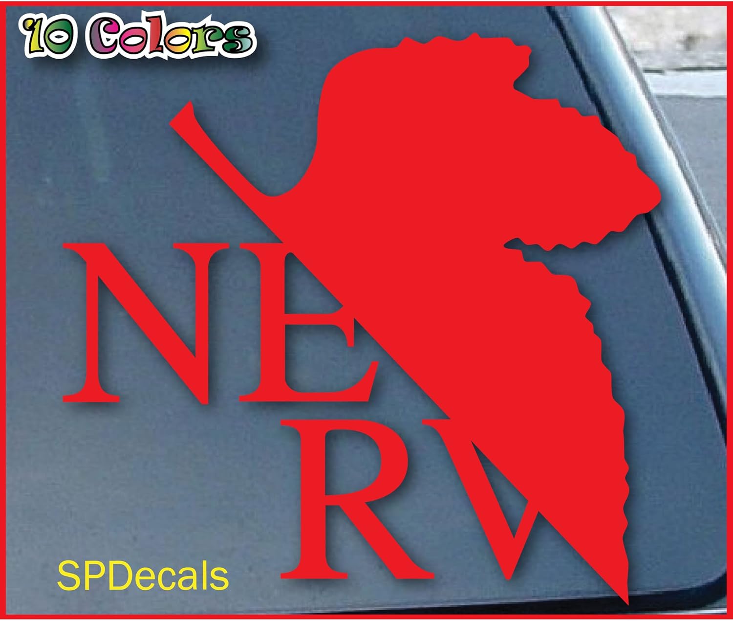 Amazon.com: Evangelion NERV Car Window Vinyl Decal Sticker 4" Wide ...