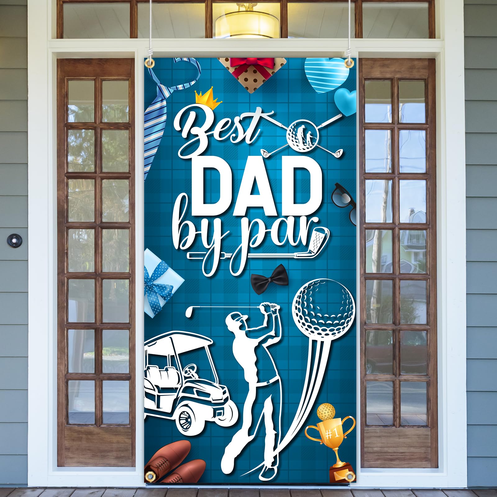 Snapklik.com : Happy Father Day Decoration Large Blue Fathers Day Door ...