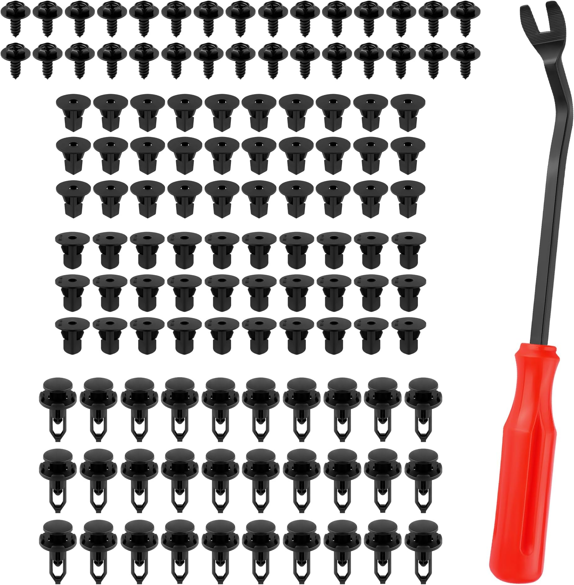 Amazon.com: 120PCS 4 in 1 Car Bumper Clips OEM 90159-60498 52161-16010 ...