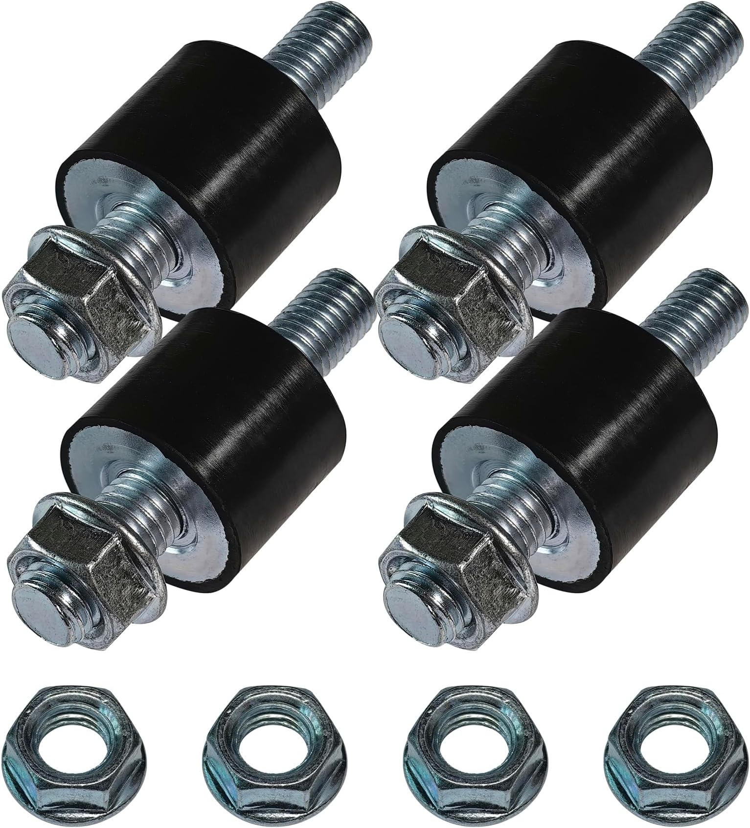 Amazon.com: YIEHRNS M6 Rubber Studs Shock Isolator Mounts Anti-Vibration Compatible with Split ...