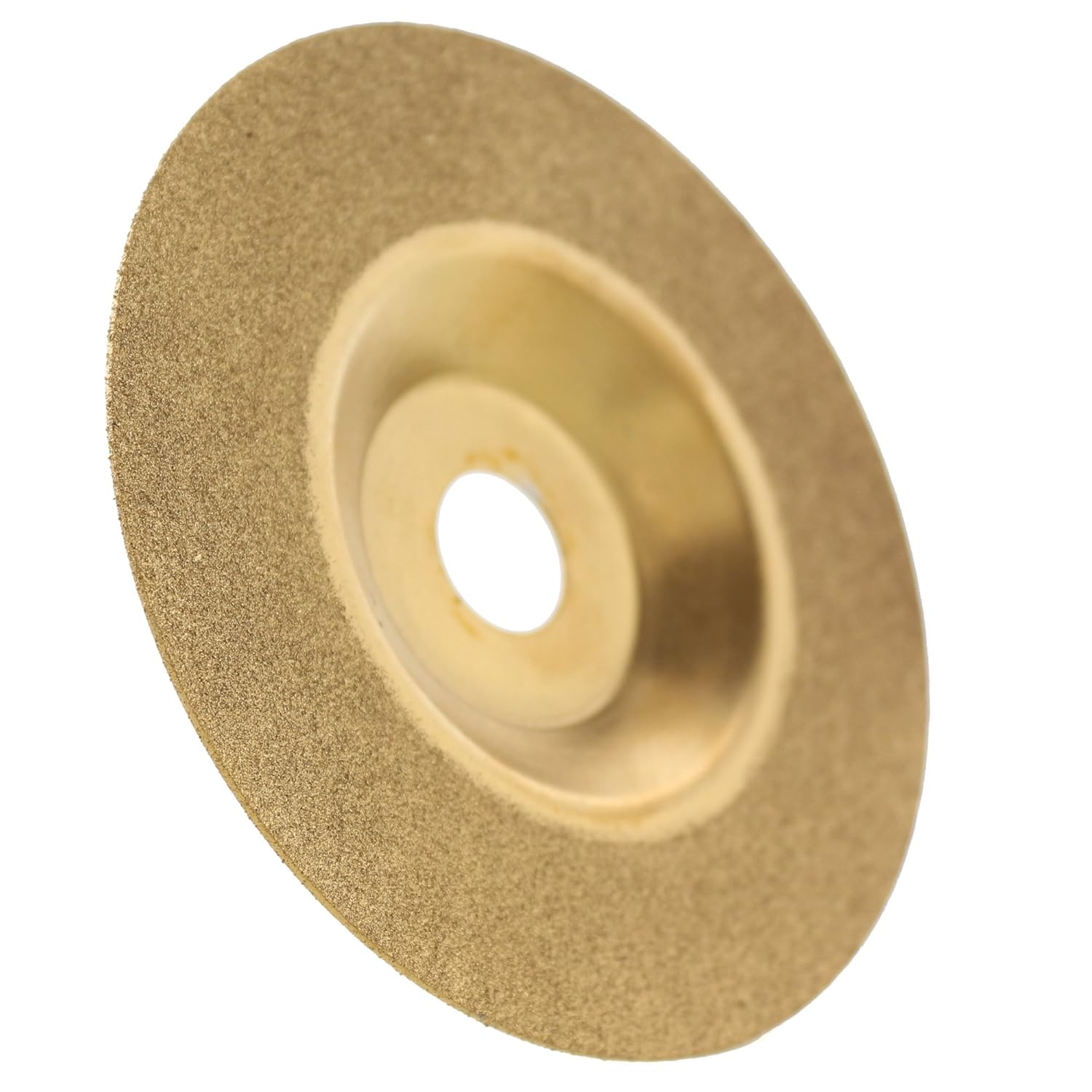 JOINER 100 mm 4 inch Diamond Coated Titanium Grinding Disc Wheel Convex ...