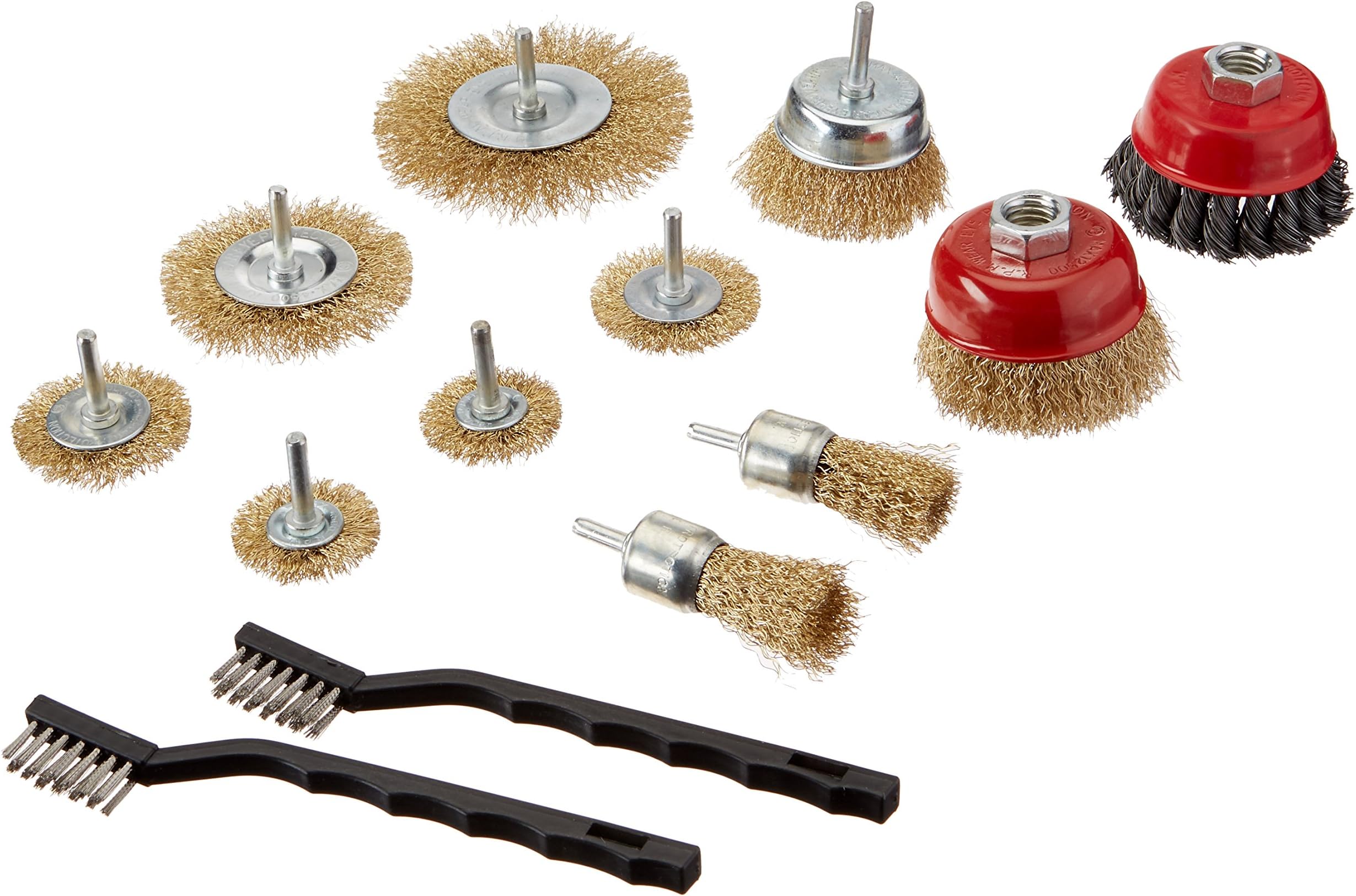 Amazon.com: 40-pc. Wire Wheel Brushes : Industrial & Scientific
