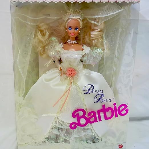 Amazon.com: Barbie - Dream Bride Barbie Doll - Wedding Romance in Satin ...