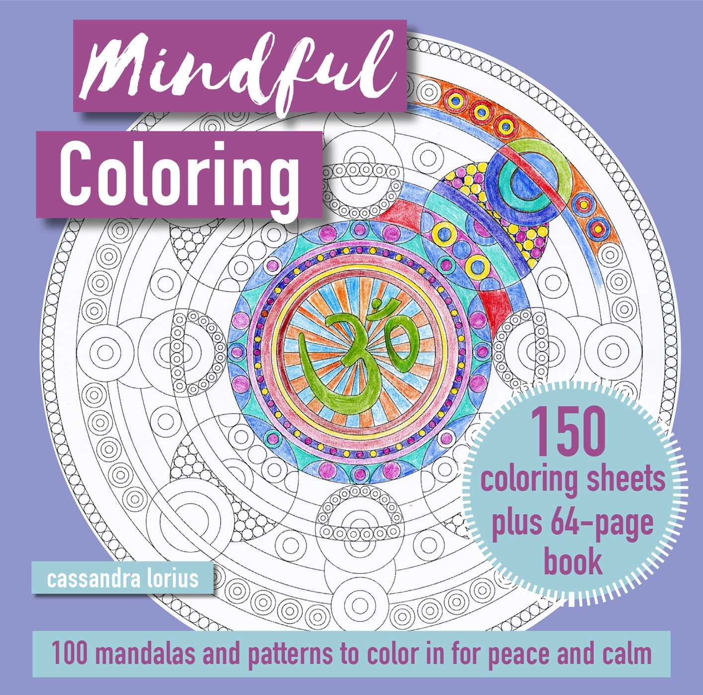 Amazon.com: Mindful Coloring: 100 Mandalas and Patterns to Color in for ...