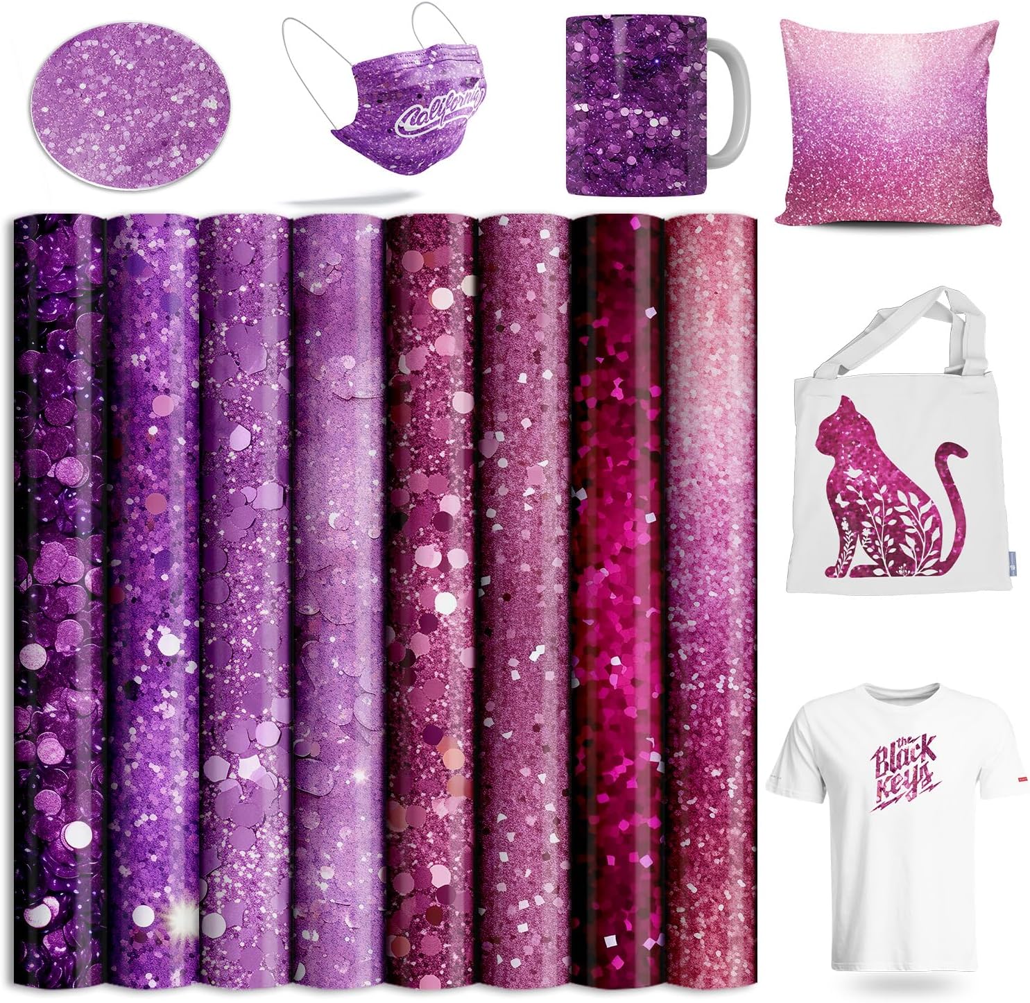 Amazon.com: Sublimation Transfer Sheets for Tumblers Blanks Tshirts ...