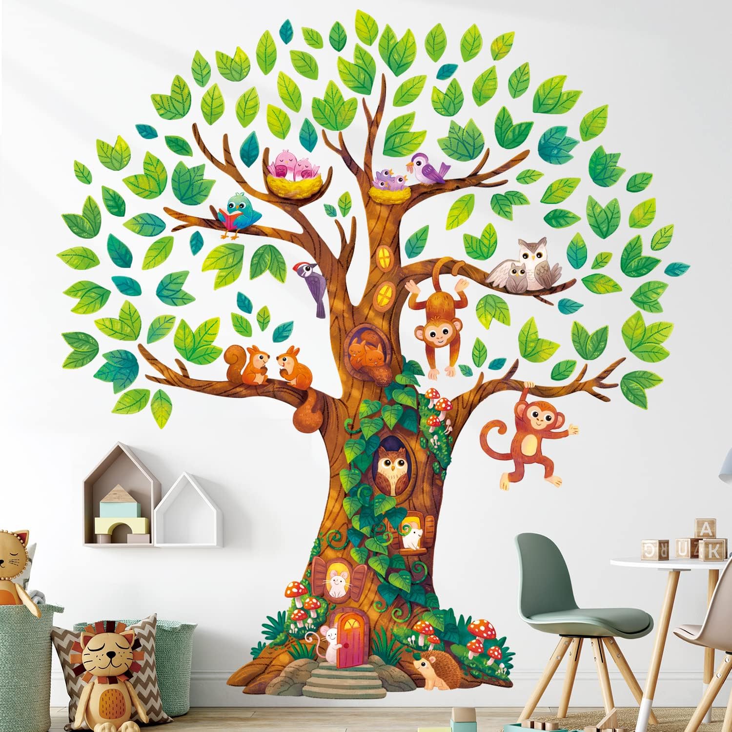Amazon.com: DECOWALL DL4-2303 XLarge Giant Tree Wall Stickers (60x62 ...