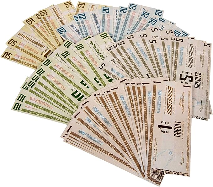 Amazon.com: The Broken Token - Far Out in Space Paper Gaming Money ...