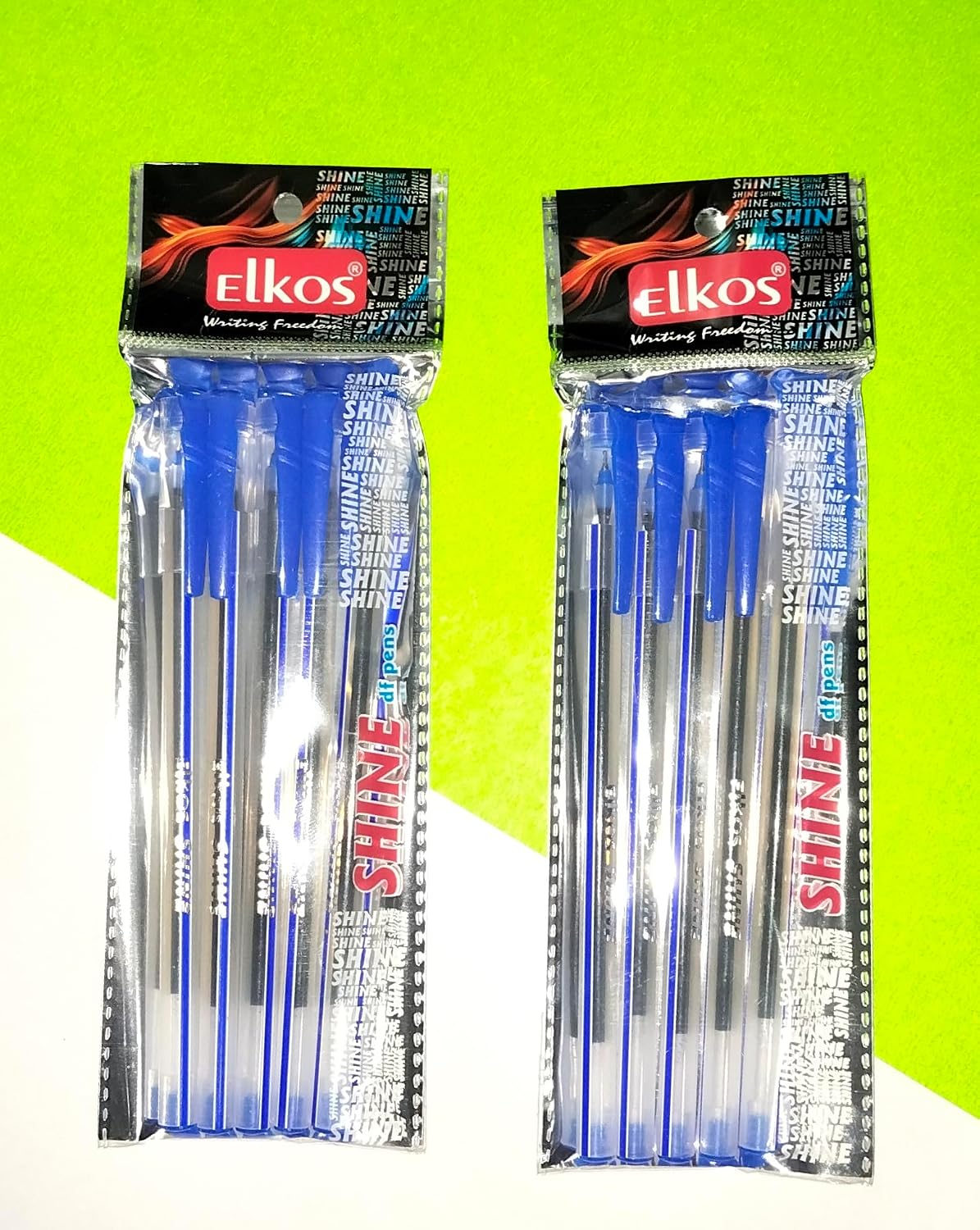 SBS Elkos Shine df Pens Blue, Pack of 25 : Amazon.in: Office Products